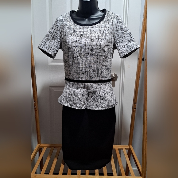 Enfocus Studio | Dresses | Premium Item Enfocus Studio Black And White ...